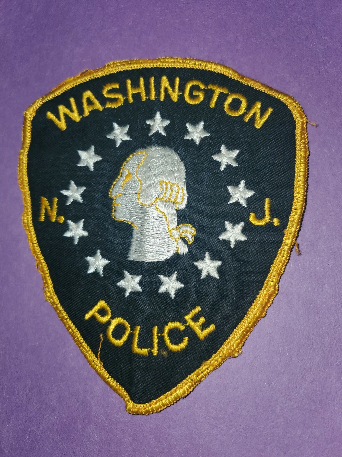 NJ Washington New Jersey Police Patch | eBay