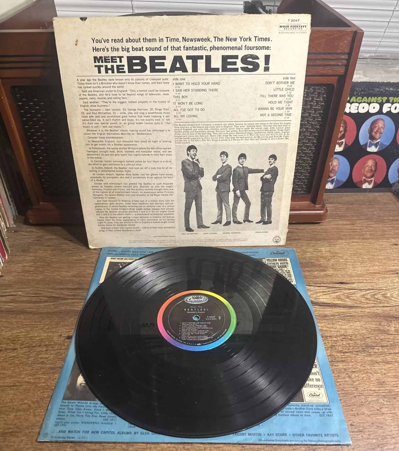 MEET THE BEATLES CAPITOL Original Mono T 2047 | eBay