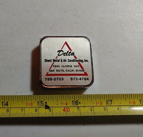 Vtg Delta Sheet Metal & Air Conditioning Van Nuys CA Advertising ...