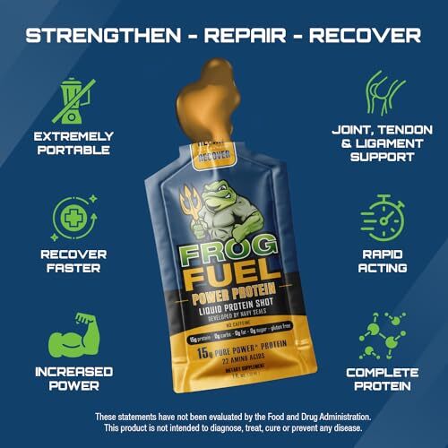 Frog Fuel Power Regular Complete Protein Shot 15g Protein Nano ...