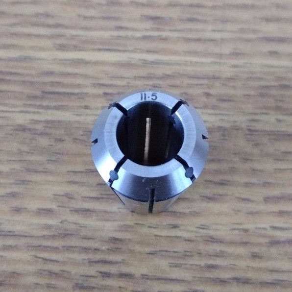 ER20 Rubber Plugged Sealed Coolant Collet 11.5mm ID Pioneer SER20-M115 ...