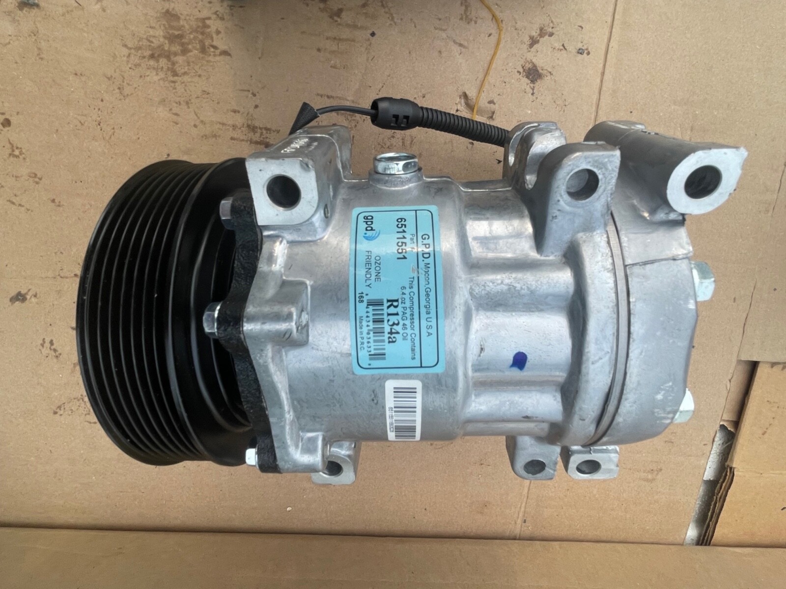 GPD AC COMPRESSOR 6511551 Chris. cross four seasons 58553 | eBay