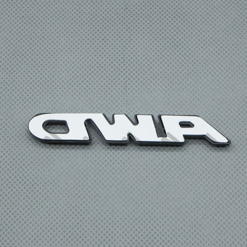 Matte Black Metal Off Road AWD Car Body Badge All Wheel Drive Rear ...