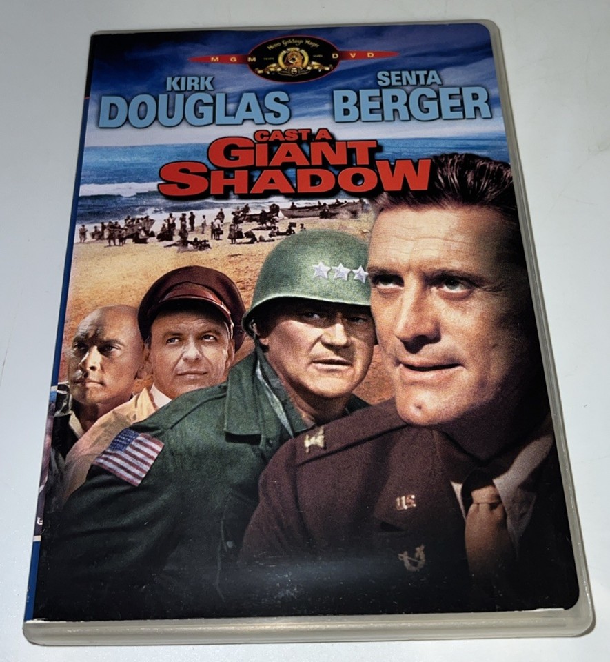 Cast a Giant Shadow (DVD, 1966) Kirk Douglas, Senta Berger, Angie ...