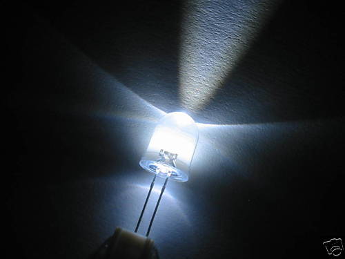 10mm 50pz LED Weiß Ultrahelle Leds 140' 000mcd A2B16 | eBay