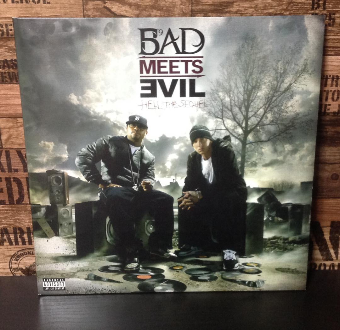 Bad Meets Evil / Hell: The Sequel 12" Vinyl 2011 US Edition 1LP EMINEM ...