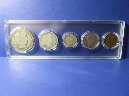 Barber Coins Five Coin Type Set - 622-5 | eBay