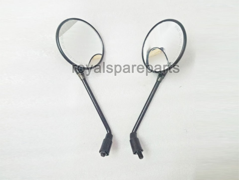 Echtes Royal Enfield Interceptor 650 Rückspiegel LH RH Schwarz | eBay UK