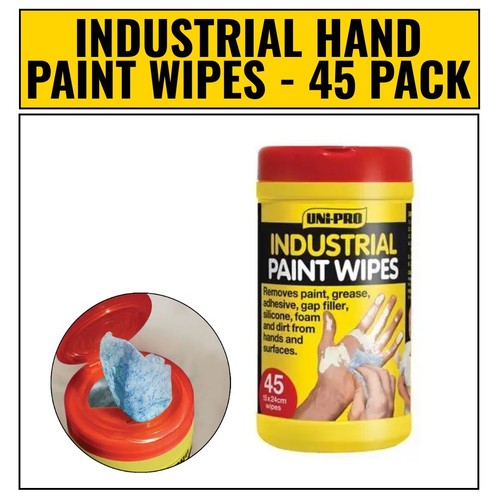 Industrial Hand Paint Wipes Tough Two Sided Wipes Soft For Wiping- 45 ...