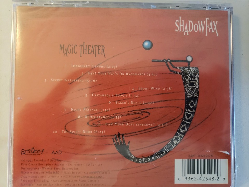 Magic Theater by Shadowfax (CD, Jan-1994, EarthBeat) 93624254829| eBay