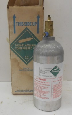 CO2, CARBON DIOXIDE, UN1013, 2.2 COMPRESSED GAS CAN, 4 POUNDS, DOT-3AL ...