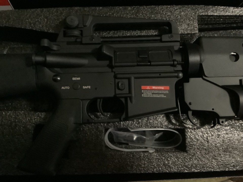 E&C M16a3 with M203 Colt Marking Toy gun New in Box | eBay