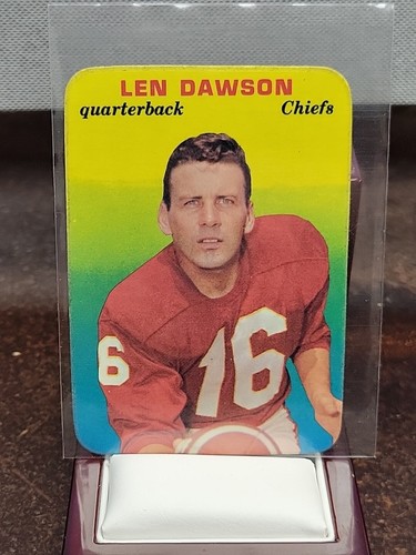 1970 Topps Glossy #27 Len Dawson Chiefs EX | eBay