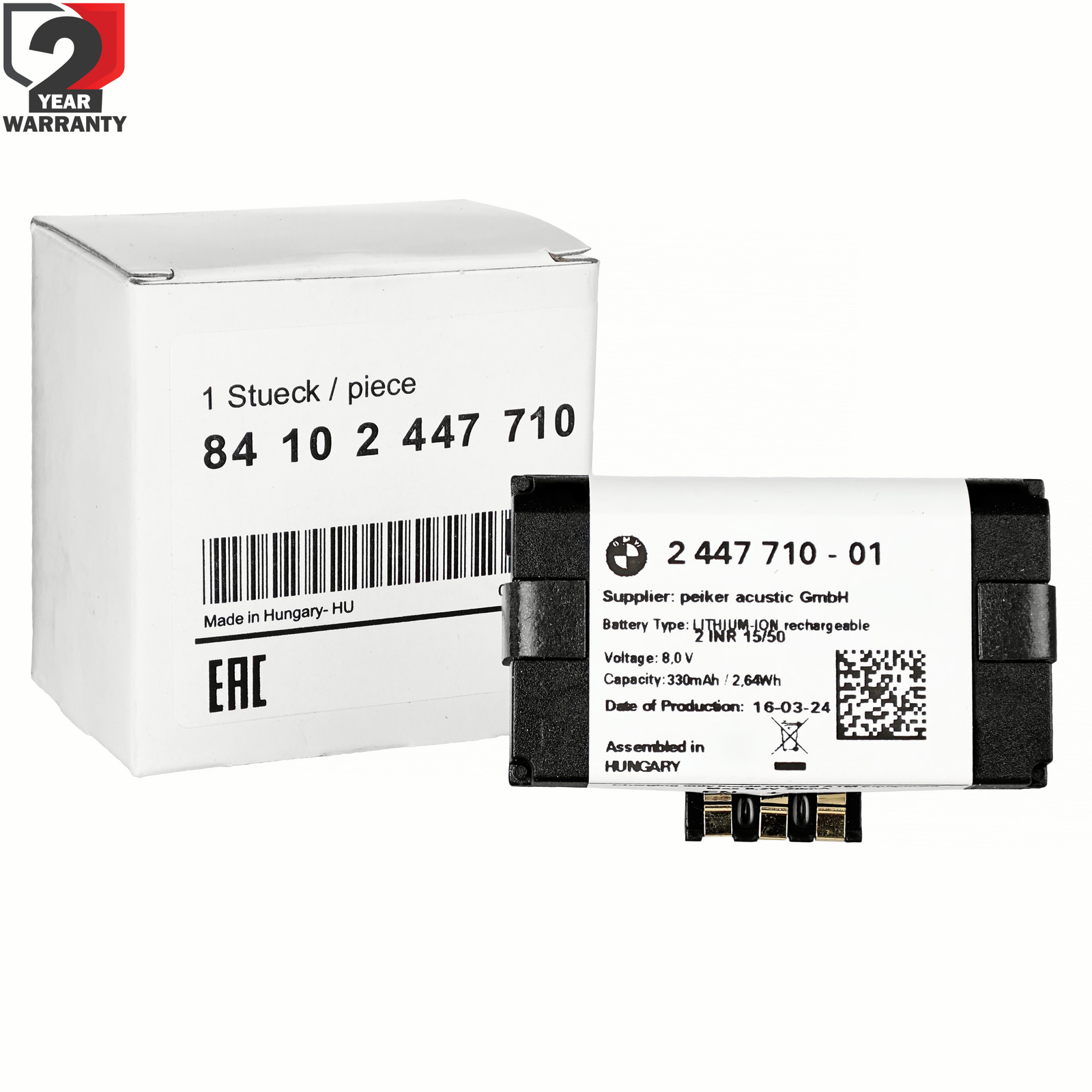 Battery TCB Telematic 2447710 84102447710 BMW Serie X1 F48 X3 F15 F25 ...