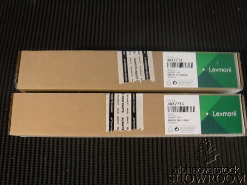 2 New Sealed Box Genuine OEM Lexmark 40X7713 MS810 Separator Roller ...
