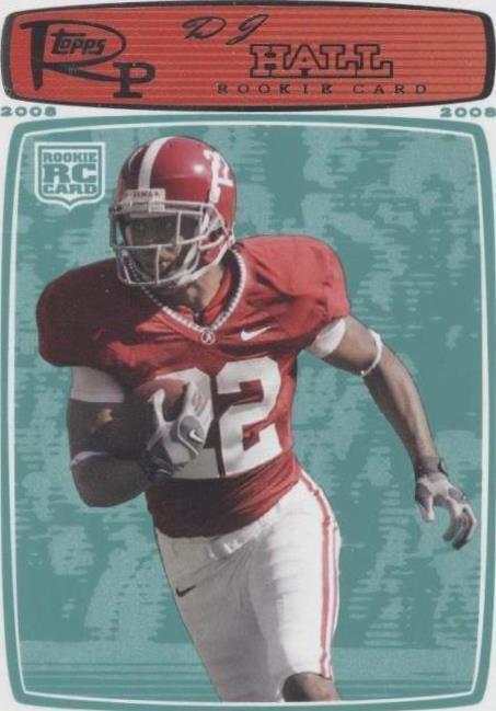 2008 Topps Rookie Progression - DJ Hall #107 (RC) for sale online | eBay