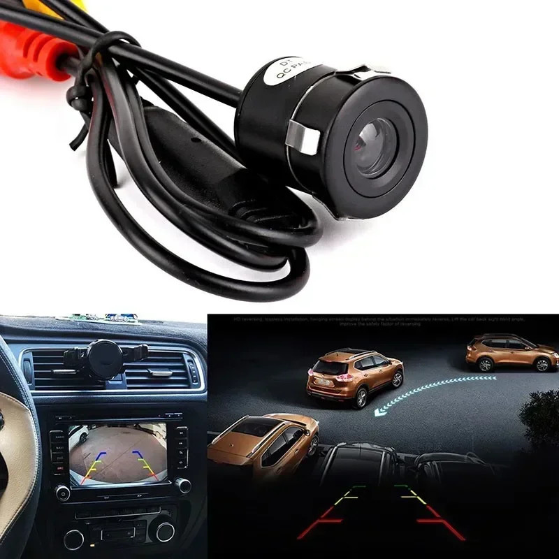 Car Reverse Camera HD Night Vision Rearview Backup Parking Waterproof ...