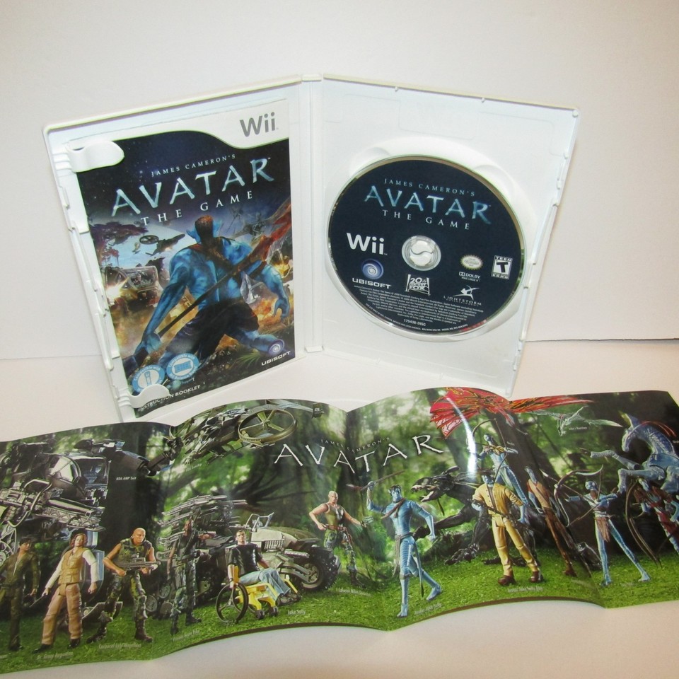 James Cameron's Avatar The Game Nintendo Wii Video Game with Manual ...