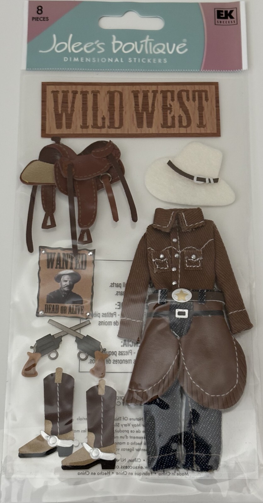 *YOU CHOOSE* Jolee's COWBOY/COWGIRL/WILD WEST/FARMING Dimensional ...