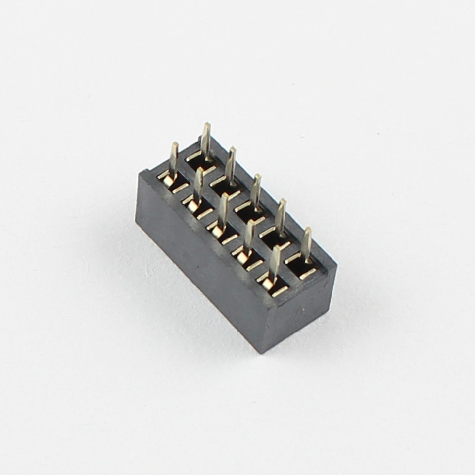 10Pcs 2mm 2.0mm Pitch 2x5 Pin 10 Pin Female Double Row Straight Pin ...