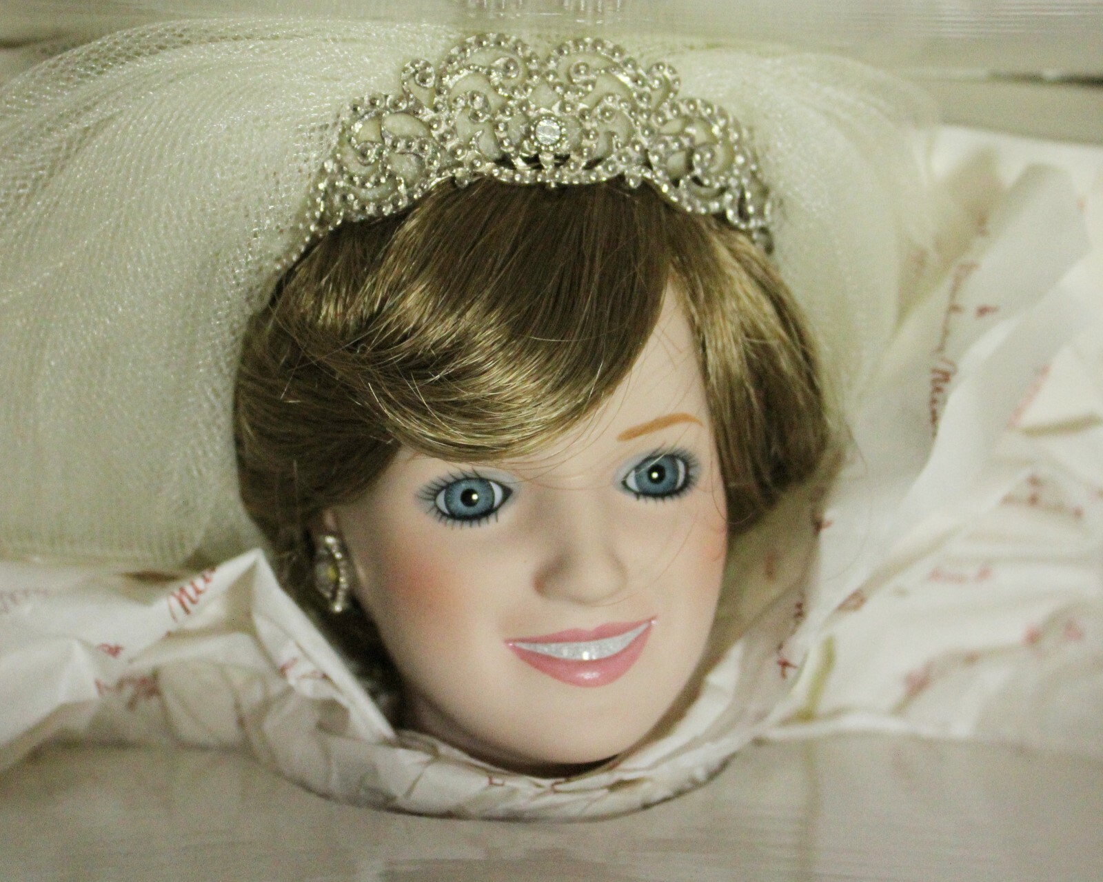 Princess Diana Royal Wedding Porcelain Bride Doll by Danbury Mint ...