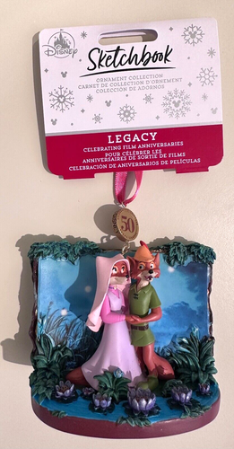 Disney Robin Hood Legacy 50th Sketchbook Christmas Tree Holiday ...
