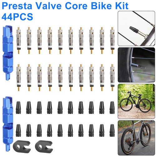Presta Schrader Valve Core Kit w/ Bike Valve Core Quickly Dismantle ...