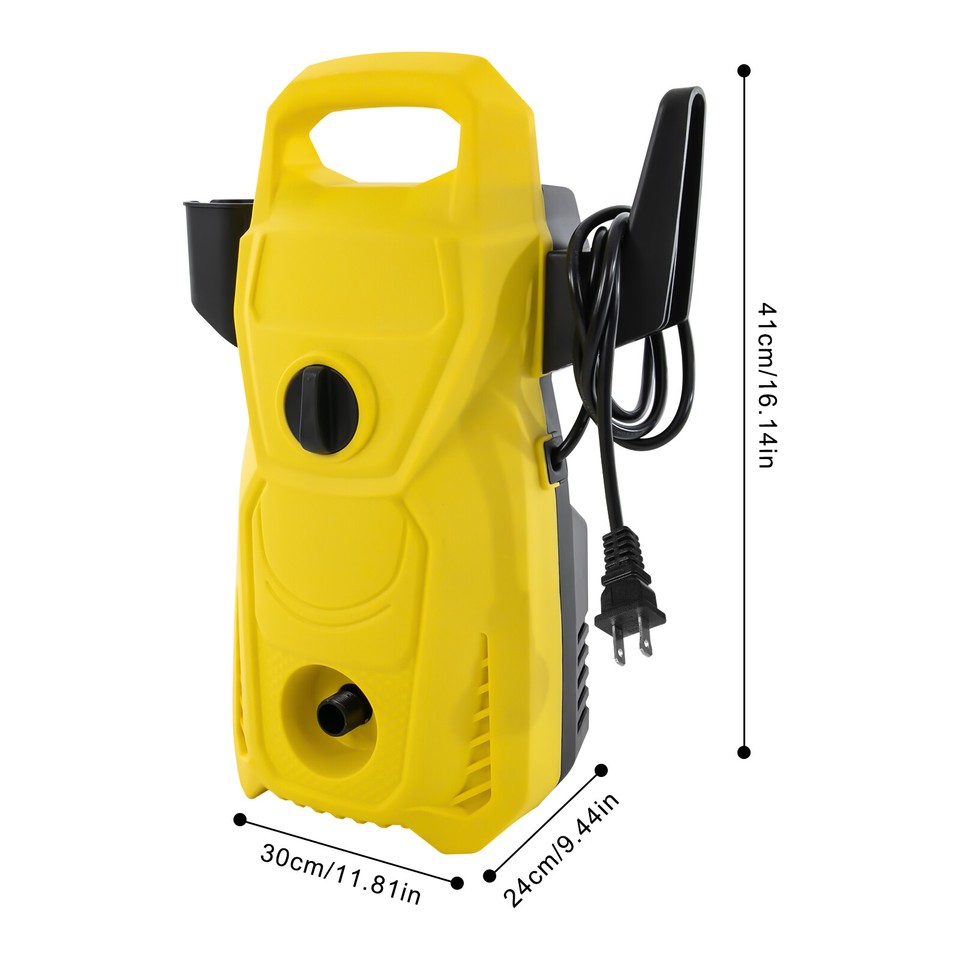3000W Electric Pressure Washer High Pressure Washer 2175.57 PSI 300L/79 ...