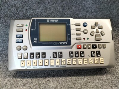 YAMAHA QY100 Workstation Sequencer MIDI with AC Adapter From Japan used ...