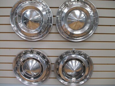 1956 CHEVROLET BEL AIR NOMAD 150 210 Wheel Cover Hubcaps OEM SET 56 | eBay