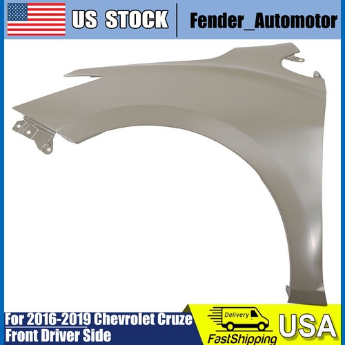 Front Left Driver Side Fender Fit For 2016-2019 Chevy Cruze Primed ...