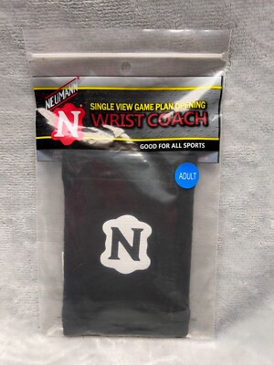 Neumann Single View Game Plan Wrist Coach Adult Black Baseball Football ...