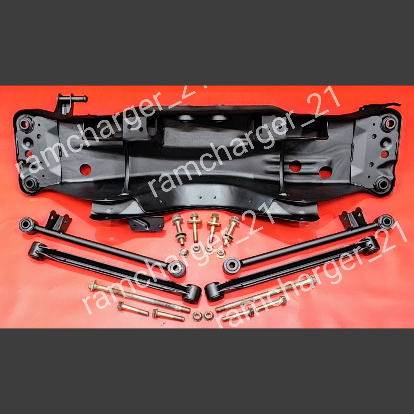 98-02 Subaru Forester Rear Crossmember Frame Subframe w/ Lateral Links ...