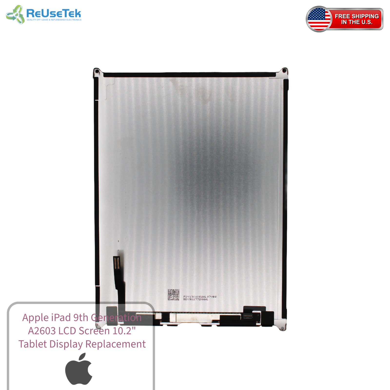Apple iPad 9th Gen A2603 A2604 A2270 LCD Screen 10.2" Tablet Display ...