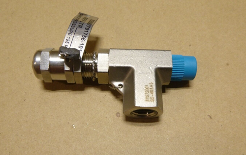 Swagelok SS-4R3A5, Stainless High Pressure Proportional Relief Valve, 1 ...