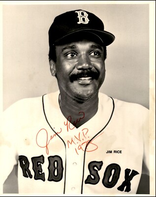 Jim Rice Autographed 8x10 Photo Boston Red Sox | eBay