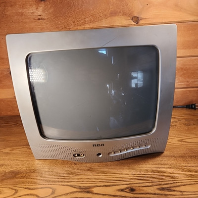 RCA 13" E13320 Composite CRT TV For Retro Gaming NES N64 SEGA No Remote ...