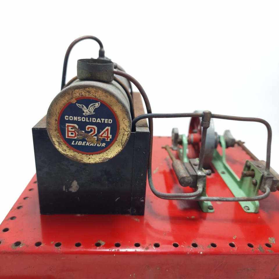 Mamod SE3 Twin Cylinder Stationary Steam Engine | Vintage Live Steam ...