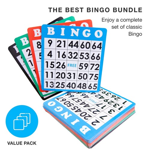 Supplies Jumbo Bingo Set 9 Inch Metal Cage with Calling Board 75 ...