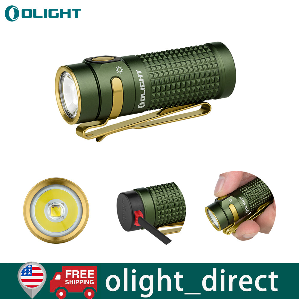 Olight Baton 4 1300 Lum EDC Powerful Compact Flashlight Bright ...