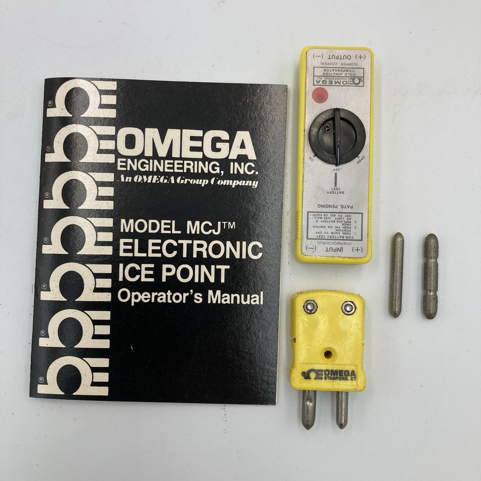 MCJ Electronic Ice Point OMEGA Cold Junction Compensator Yellow | eBay