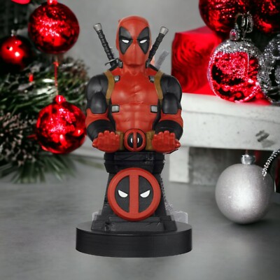NEW Official Marvel Deadpool Cable Guys Controller Phone Holder ...