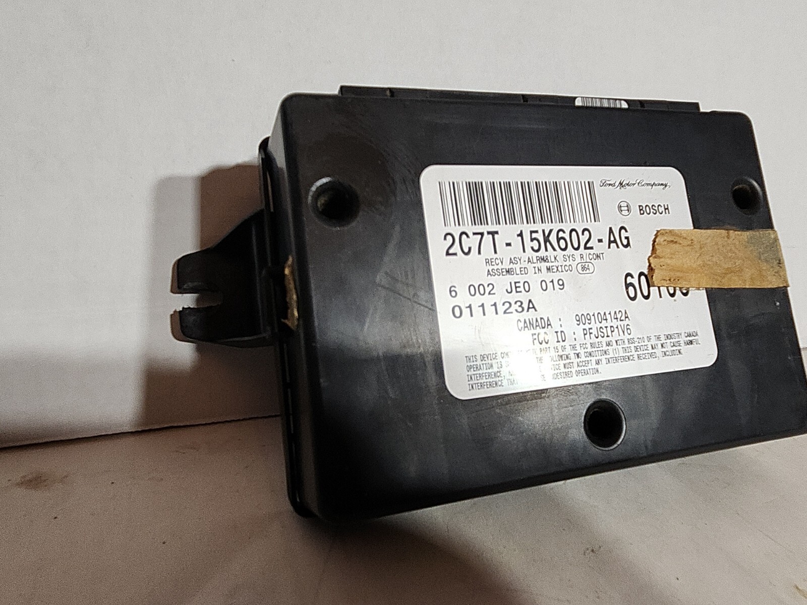 2C7T-15K602-AG 2002 Ford F250 F350 Anti Theft Keyless Body Module VSM ...