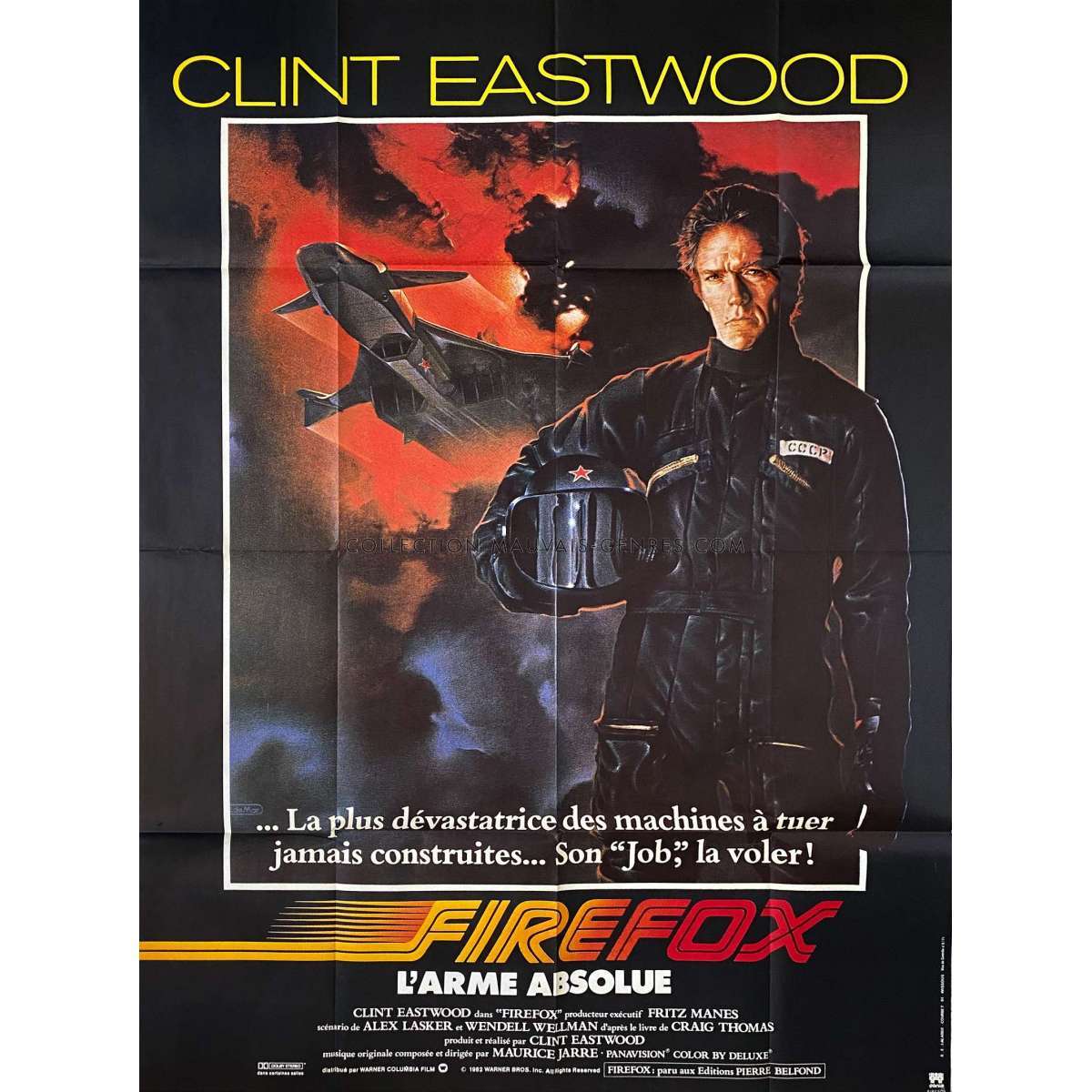 FIREFOX Affiche de film - 120x160 cm. - 1982 - Clint Eastwood, Clint ...