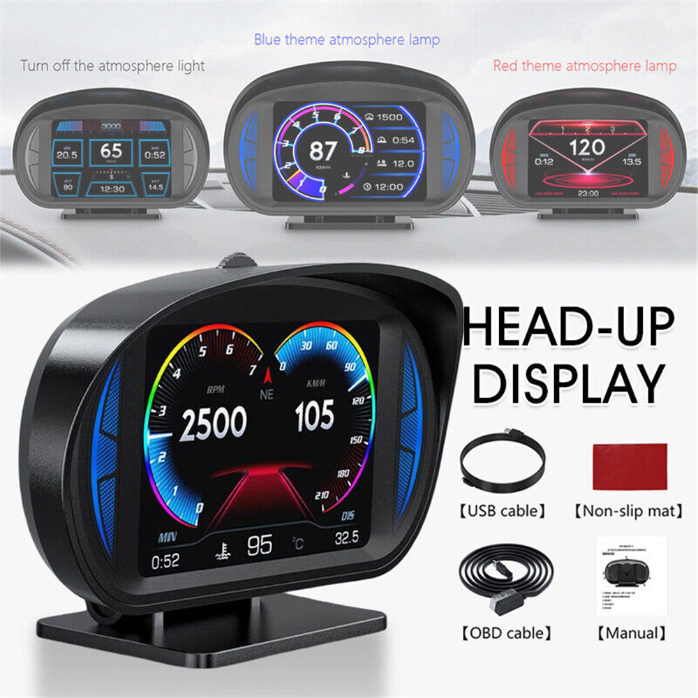 Heads Up Displays For Cars HUD Heads-Up Display For Cars - OBD2/GPS ...