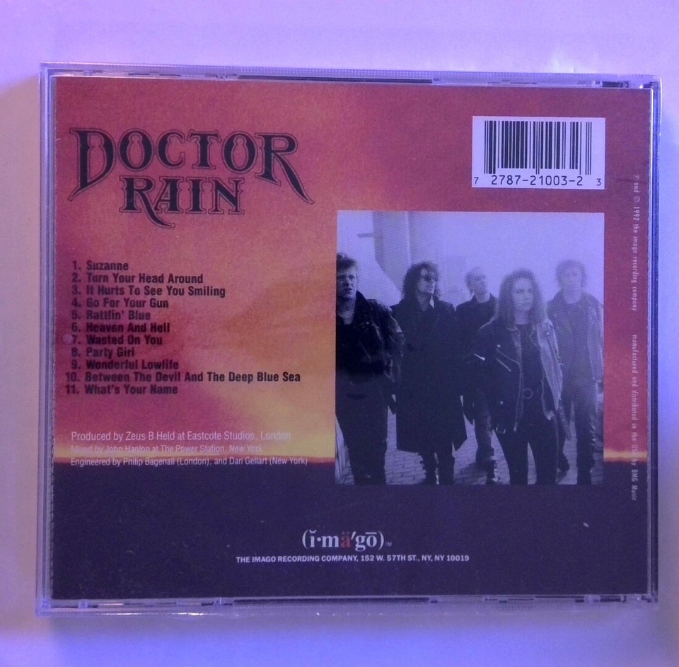 Doctor Rain, And The Knife ran Away With The Spoon Promo [New Sealed CD ...