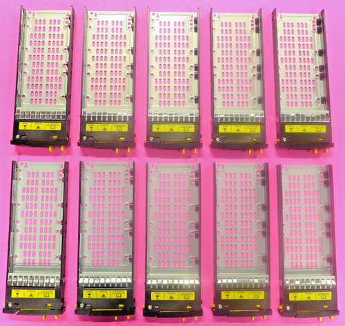 (Lot of 10)HPE 3PAR StoreServ 7200 7400 8200 HDD Cady Tray 2.5" 710386 ...