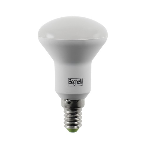 Beghelli 56143 lampadina R50 E14 4000K 5W = 60W faretto spot bulb ...
