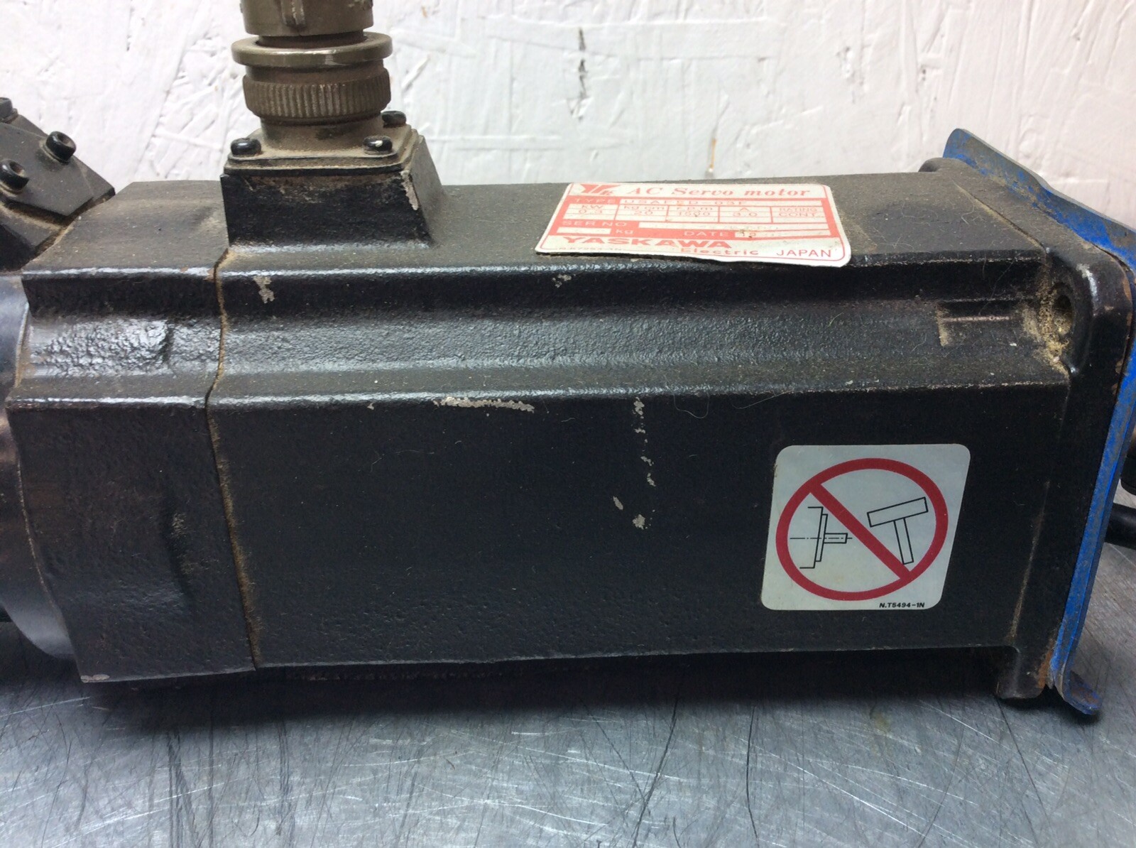 Yaskawa AC Servo Motor USAFED-03FS2K USAFED-03F S2K Absolute Encoder ...