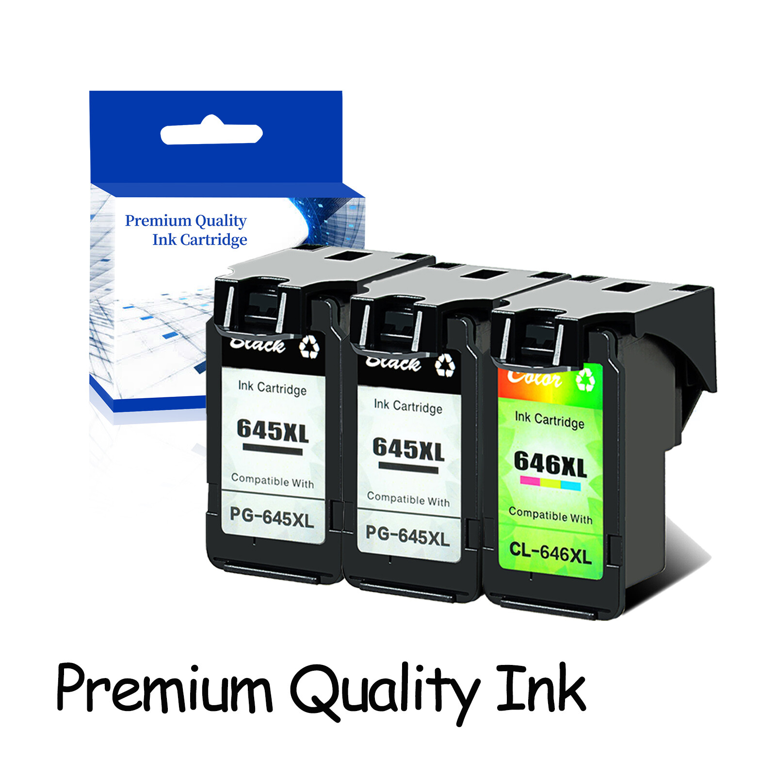 Compatible Ink Cartridge FOR Canon PG-645XL CL-646XL PIXMA MG2560 ...